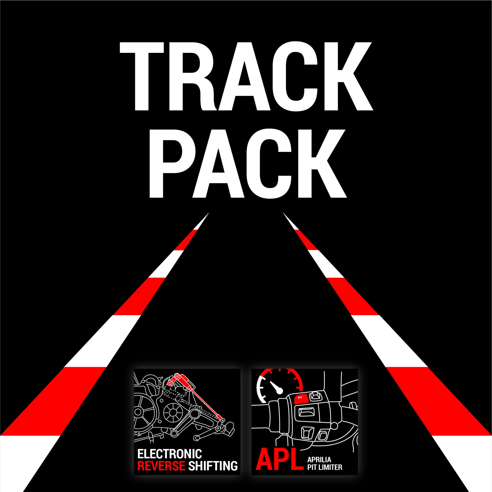 TRACK PACK - Acquistabile su Aprilia MIA APP per moto trackpack | Aprilia