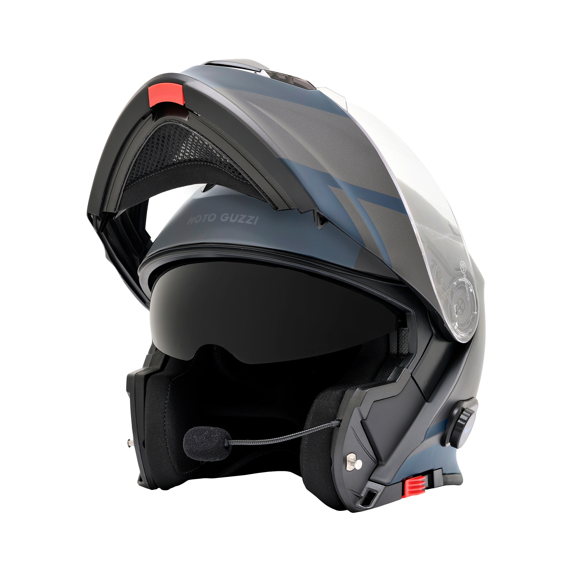 CASQUE BLUETOOTH MODULABLE MOTO GUZZI pour les motos 606718m | Motos ...