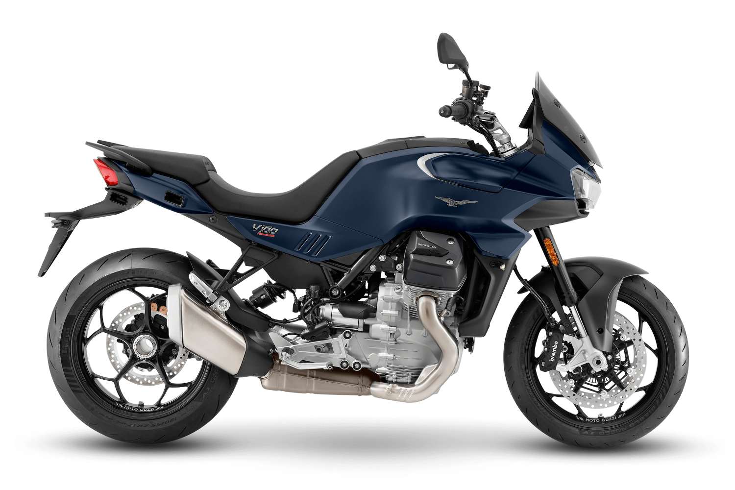 Moto Guzzi V100 Mandello 1000: price, consumption, colors