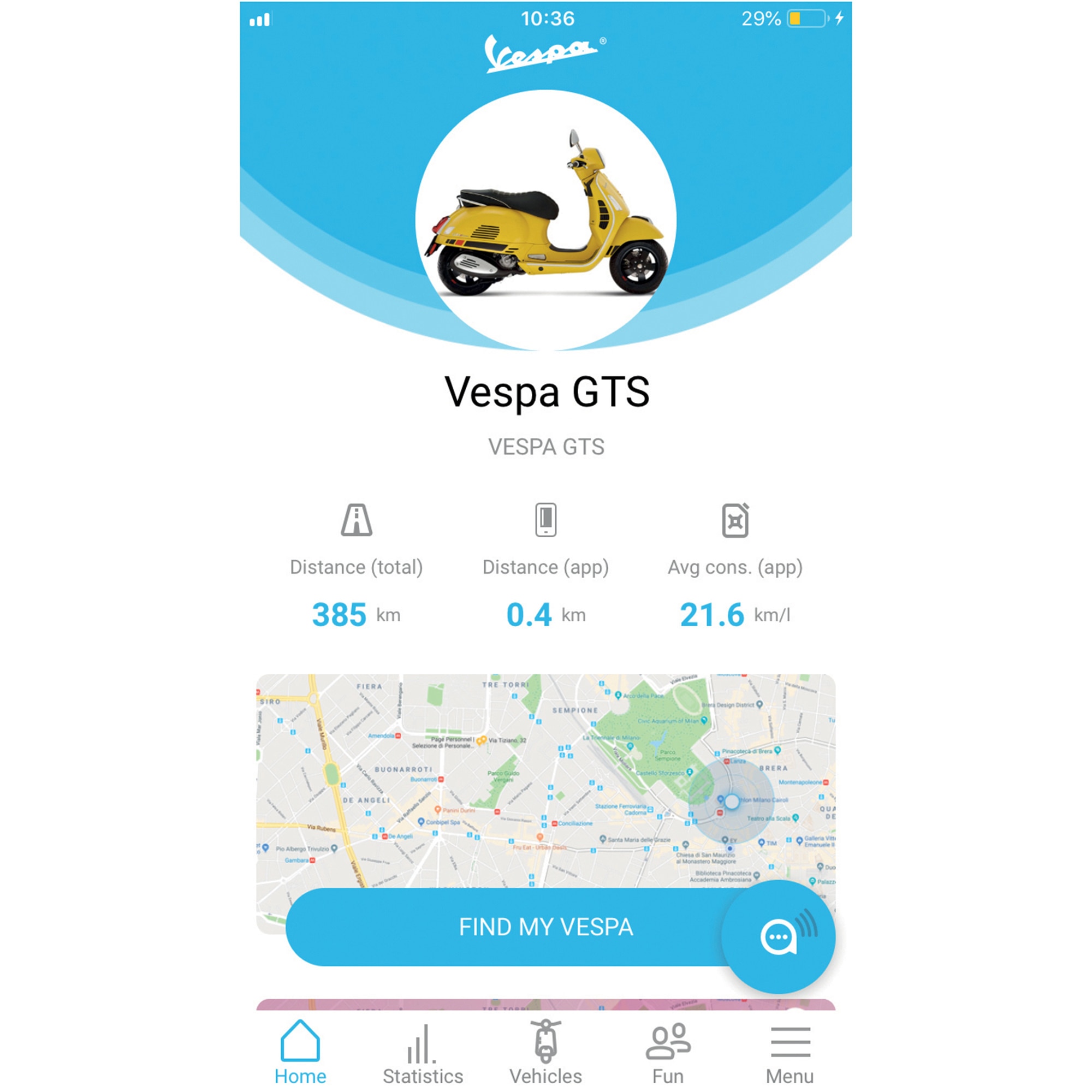 VESPA MULTIMEDIA PLATFORM CU for Vespa [product code] | Vespa